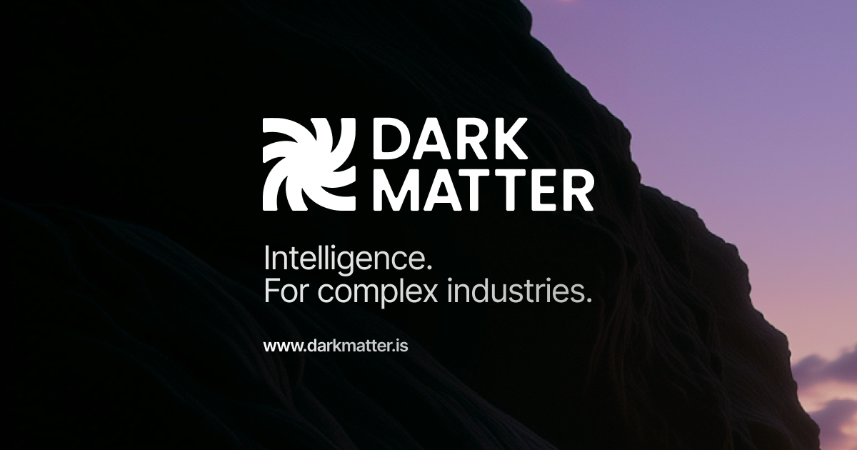 Darkmatter AI Labs - Intelligence. For complex industries.